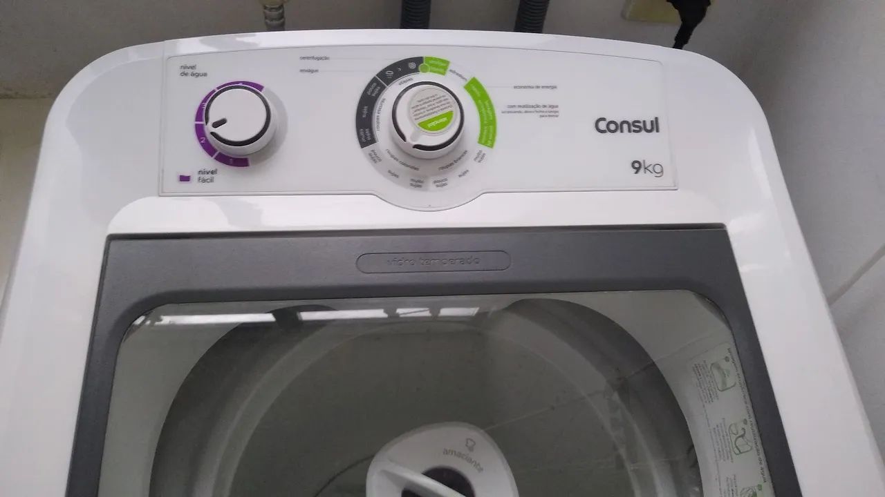Lavadora Consul, com ciclo edredom semi-nova. - Máquinas de Lavar e ...