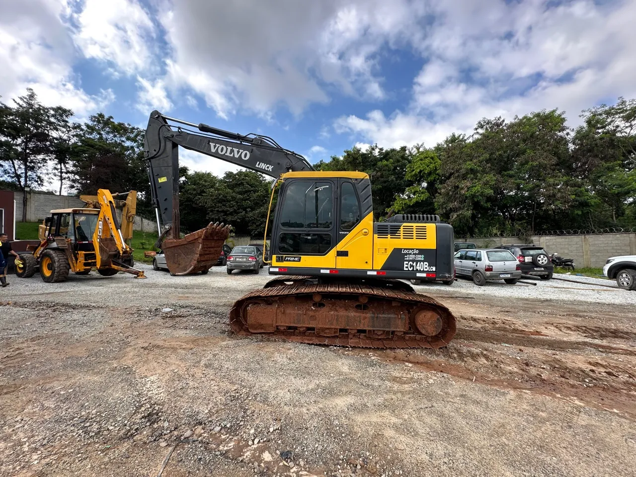 "volvo ec140" no Brasil