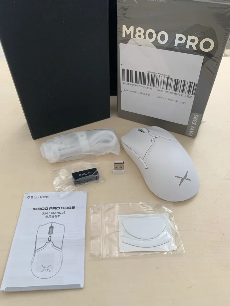 Promoção Delux M800 Pro PAW3395 Novo - Periféricos e Acessórios de ...