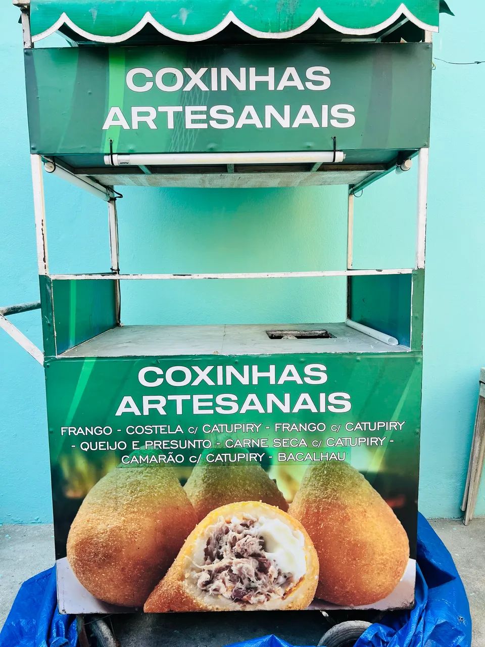 Barraca de coxinha - Gastronomia e Hotelaria - Guadalupe, Rio de ...