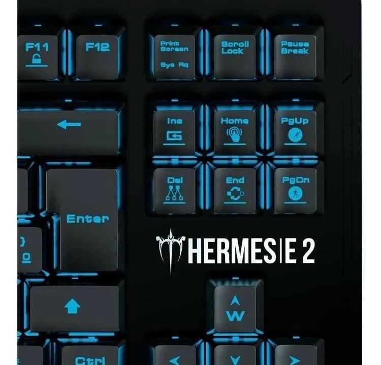 Teclado Gamer Mecânico Hermes E2 original funcionando - Periféricos e ...
