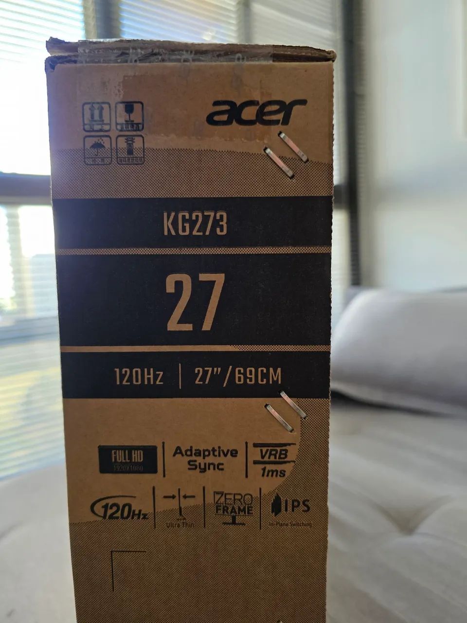 Monitor Gamer Acer Nitro 27 polegadas Full HD 120Hz IPS 1ms Novo ...