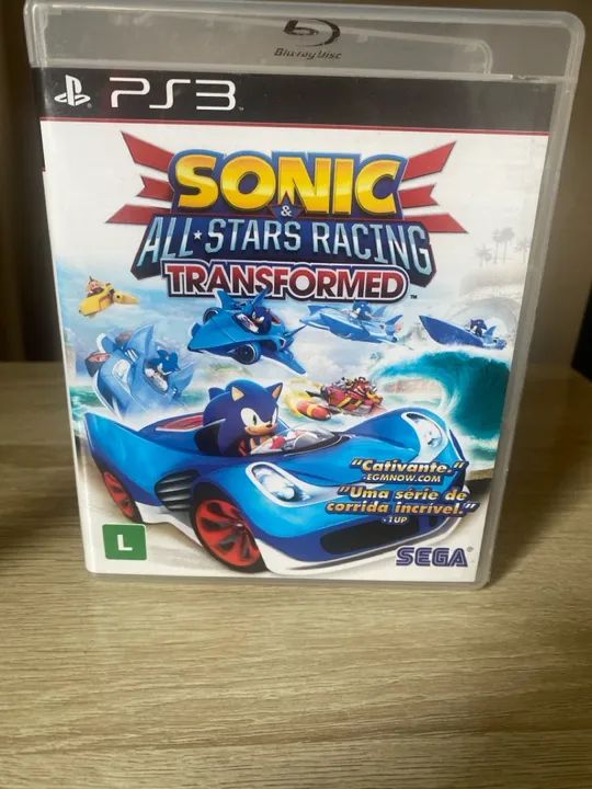 Sonic & All-Stars Racing Transformed - PS3 - Jogos de Vídeo Game ...