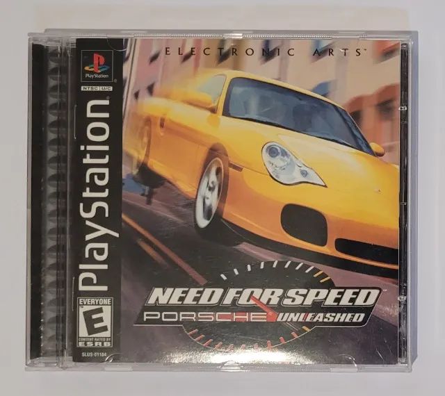 Need For Speed V Porsche Unleashed PS1 Black Label + Gran Turismo 4 PS2 ...