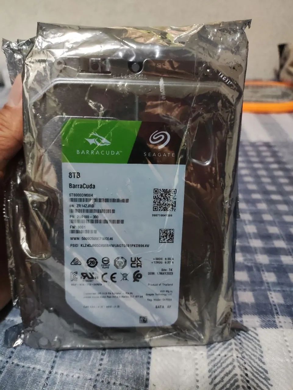HD interno Barracuda Seagate 8 TB . Novo. Lacrado. - Armazenamento ...