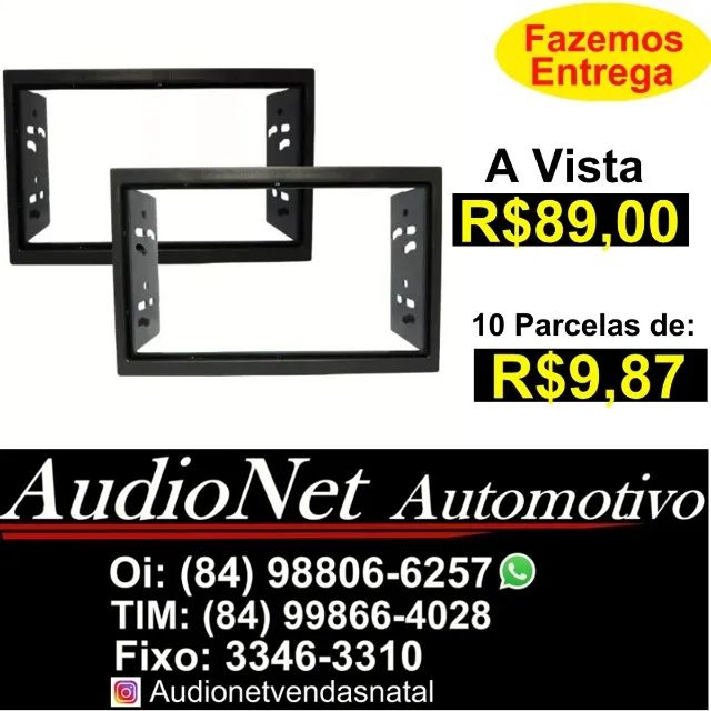 Moldura 2 din Onix Cobalt Spin Novo Prisma Central Multimidia Painel Frente Dvd - Carros, vans e ...