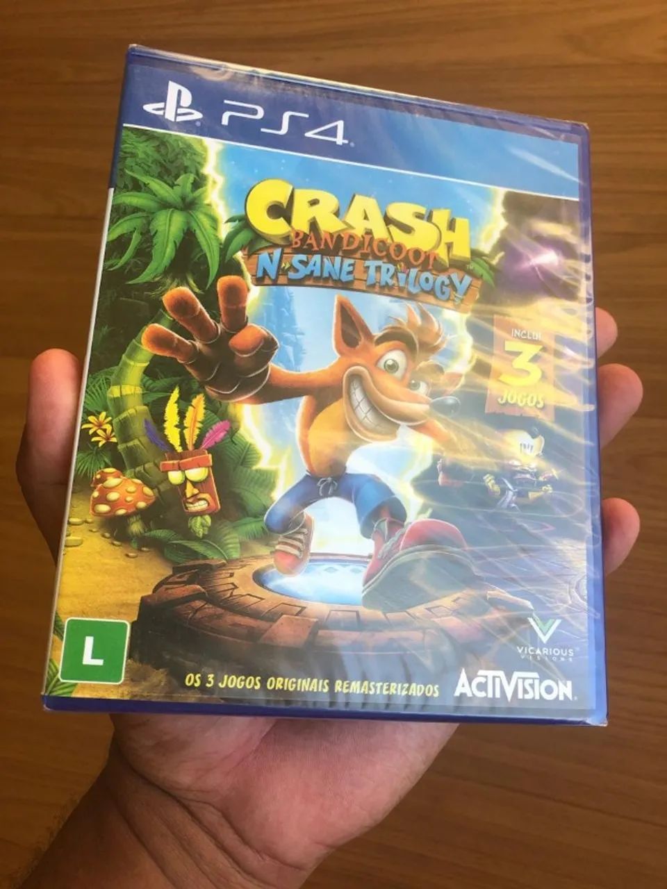 CRASH BANDICOOT TRILOGY PS4 PS5 - Jogos de Vídeo Game - Casimiro de ...