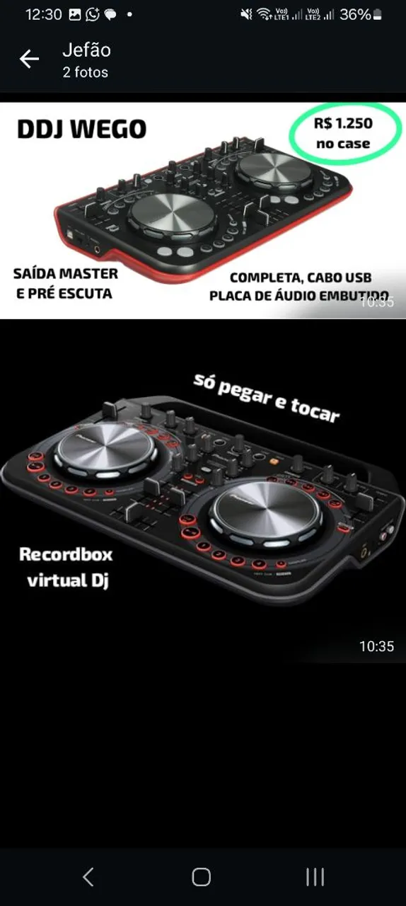 "ddj pioneer" - Equipamentos e Acessórios de Som no Brasil