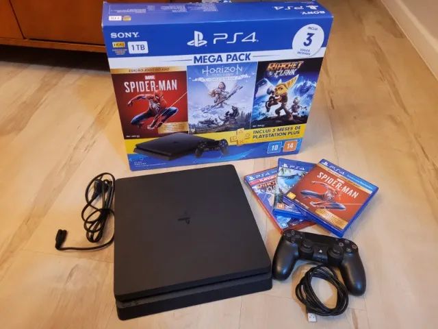 Playstation 4 Slim 1TB Mega Pack 15 So Venda nao aceito troca Consoles de Video Game Jardim Santa Marta Cuiaba 1325164348 OLX