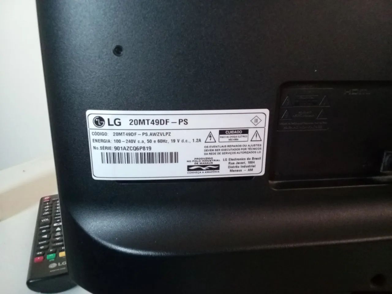 "tv lg 15 polegadas" no Brasil