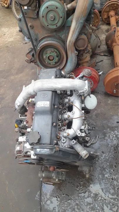 Motor 1KZ-TE Toyota Hilux 3.0 2004 - Carros, vans e utilitários ...