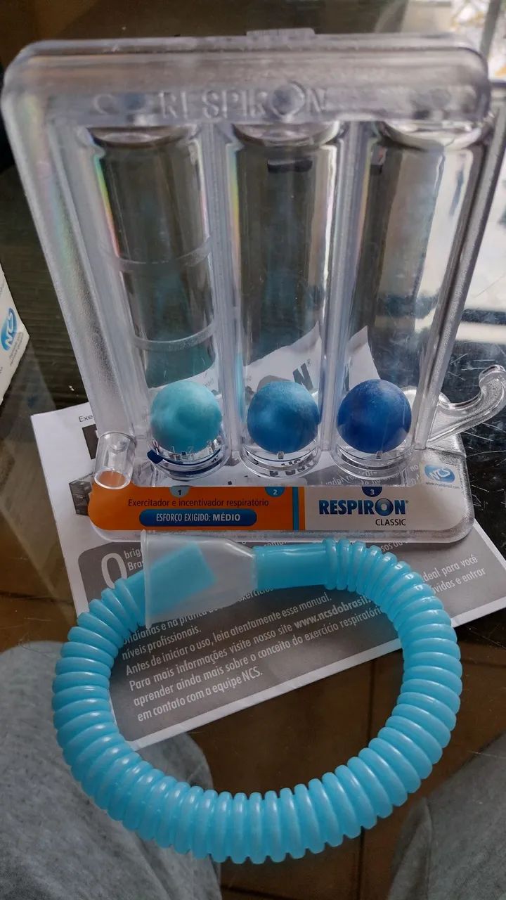 Respiron Classic - Exercitador e Incentivador Respiratório - Academia e ...