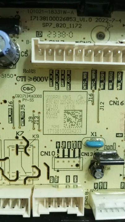 Placa Lava e Seca Midea MF200 - Máquinas de Lavar e Secadoras - Nova ...