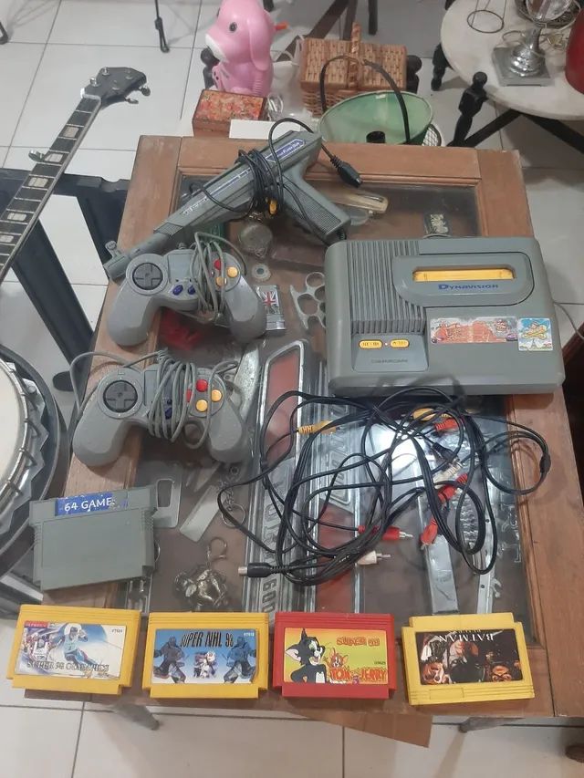 "video game de antigamente" no Brasil