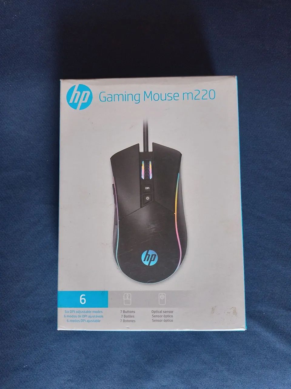 Mouse Gamer HP m220 - 6 DPI Ajustáveis - Ótimo para Jogos ...