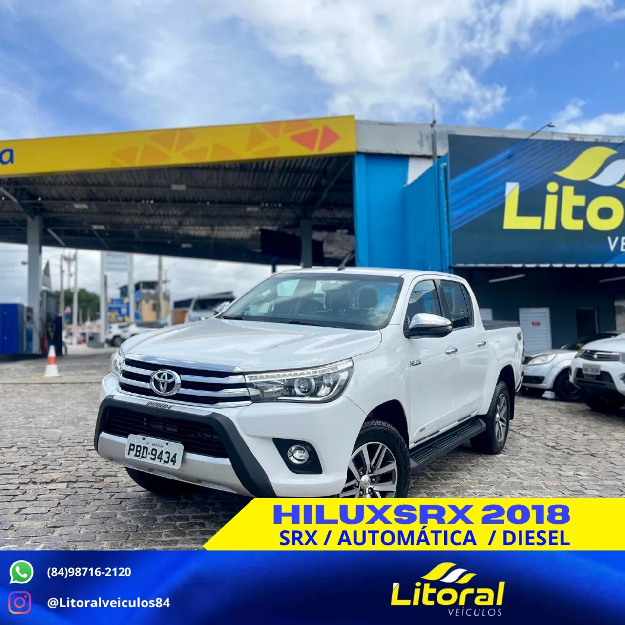 TOYOTA HILUX Usados e Novos no RN