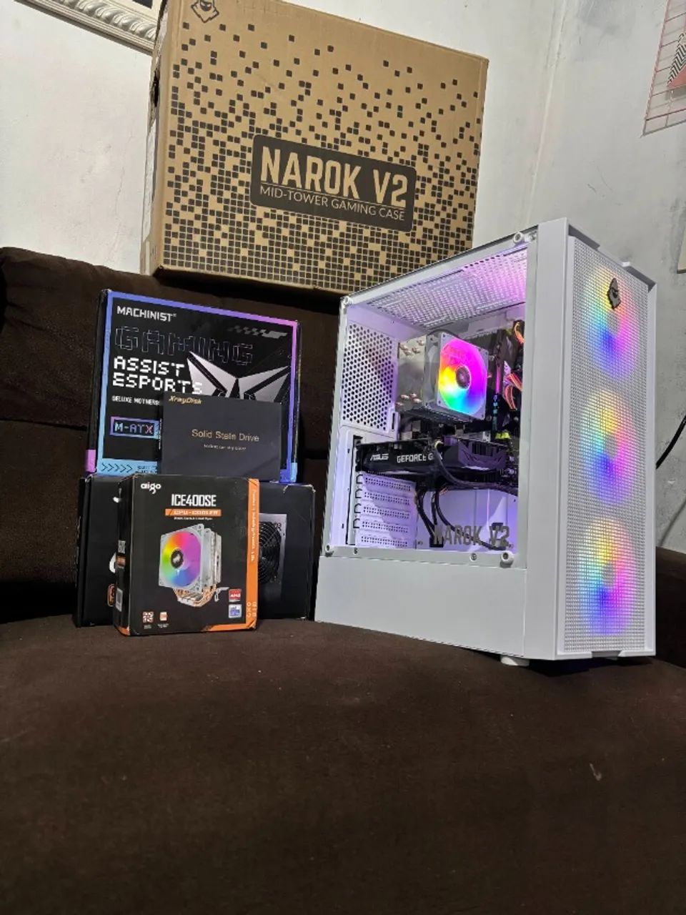 PC Gamer | 32gb DDR4 - ASUS GTX 1650 SUPER - SSD NVME 512gb - Intel ...