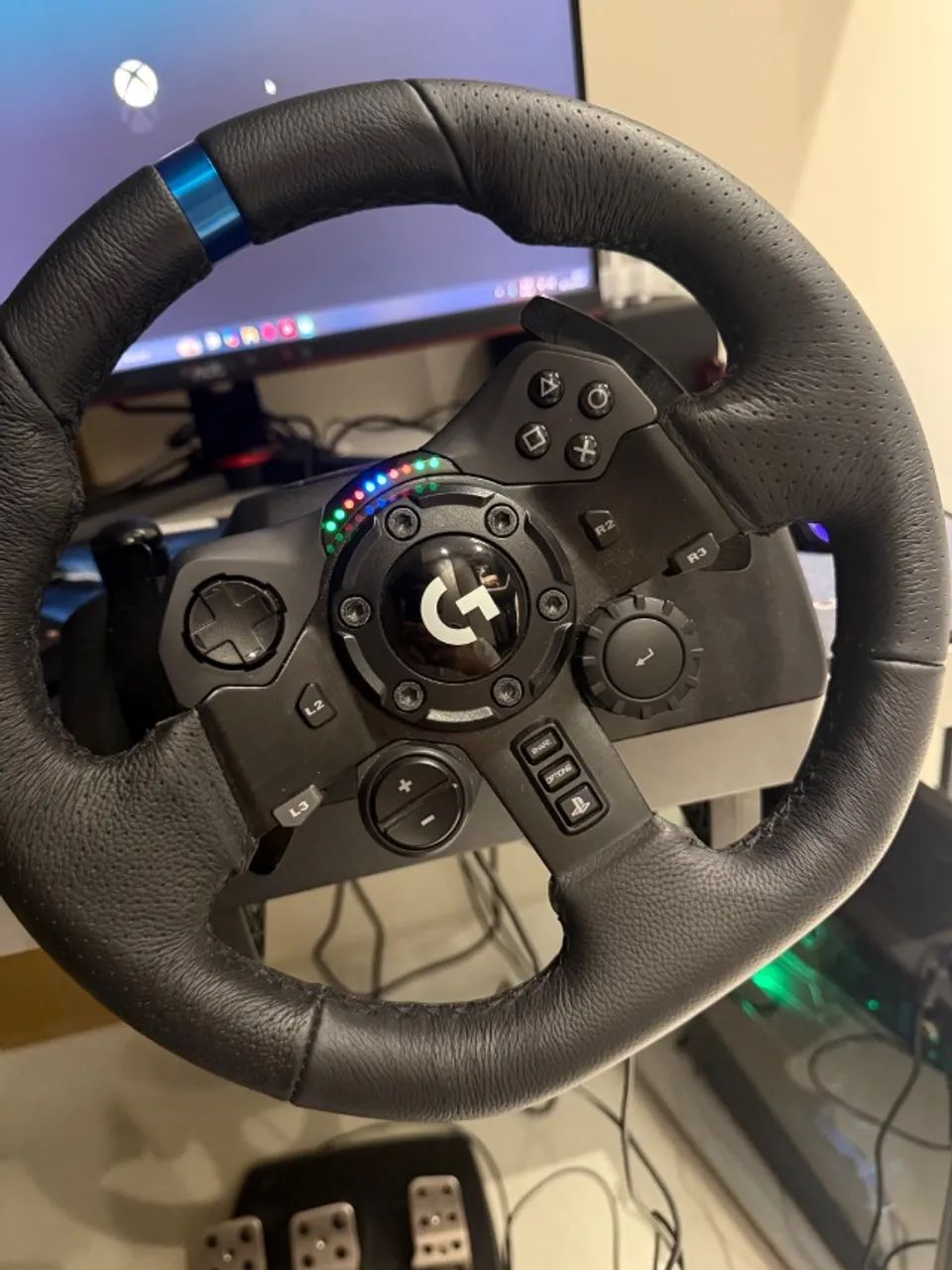 Volante Logitech G923 para PS5, PS4 e PC - Peças e Acessórios de Vídeo ...