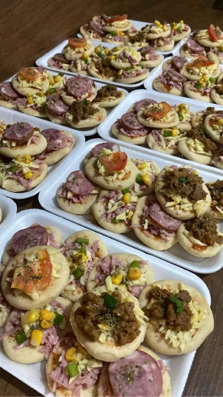"mini pizza congelada" no Brasil