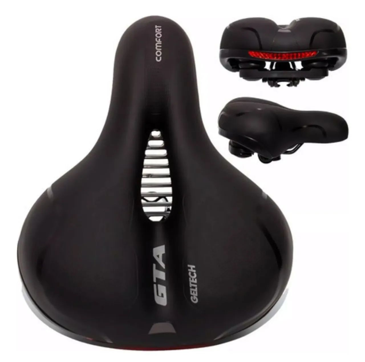 Selim GTA Comfort Gel tech refletor elastomero - Ciclismo - Jardim Cidade Universitária, João ...