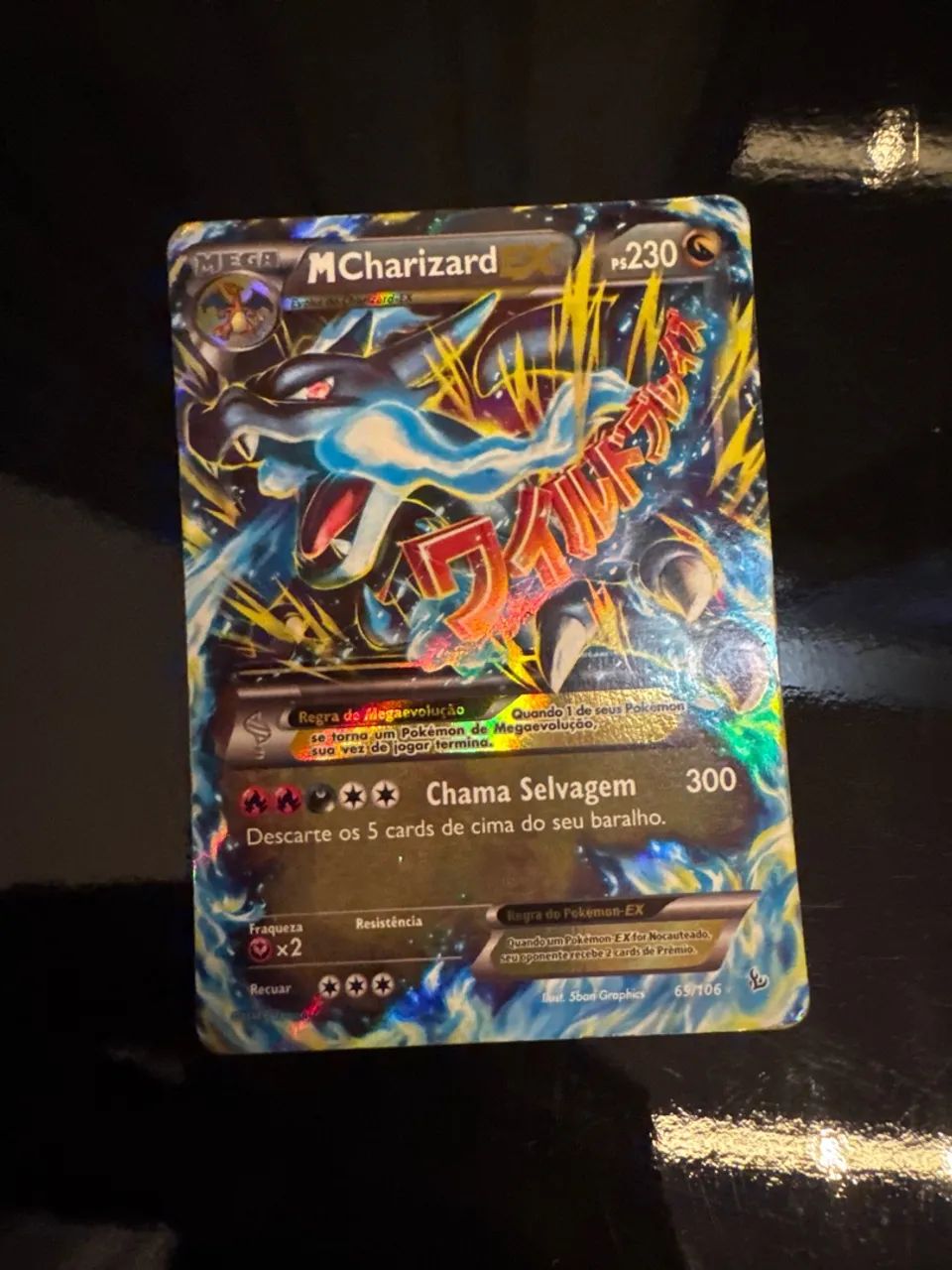 Carta Charizard Pokemon Mega Evolucao
