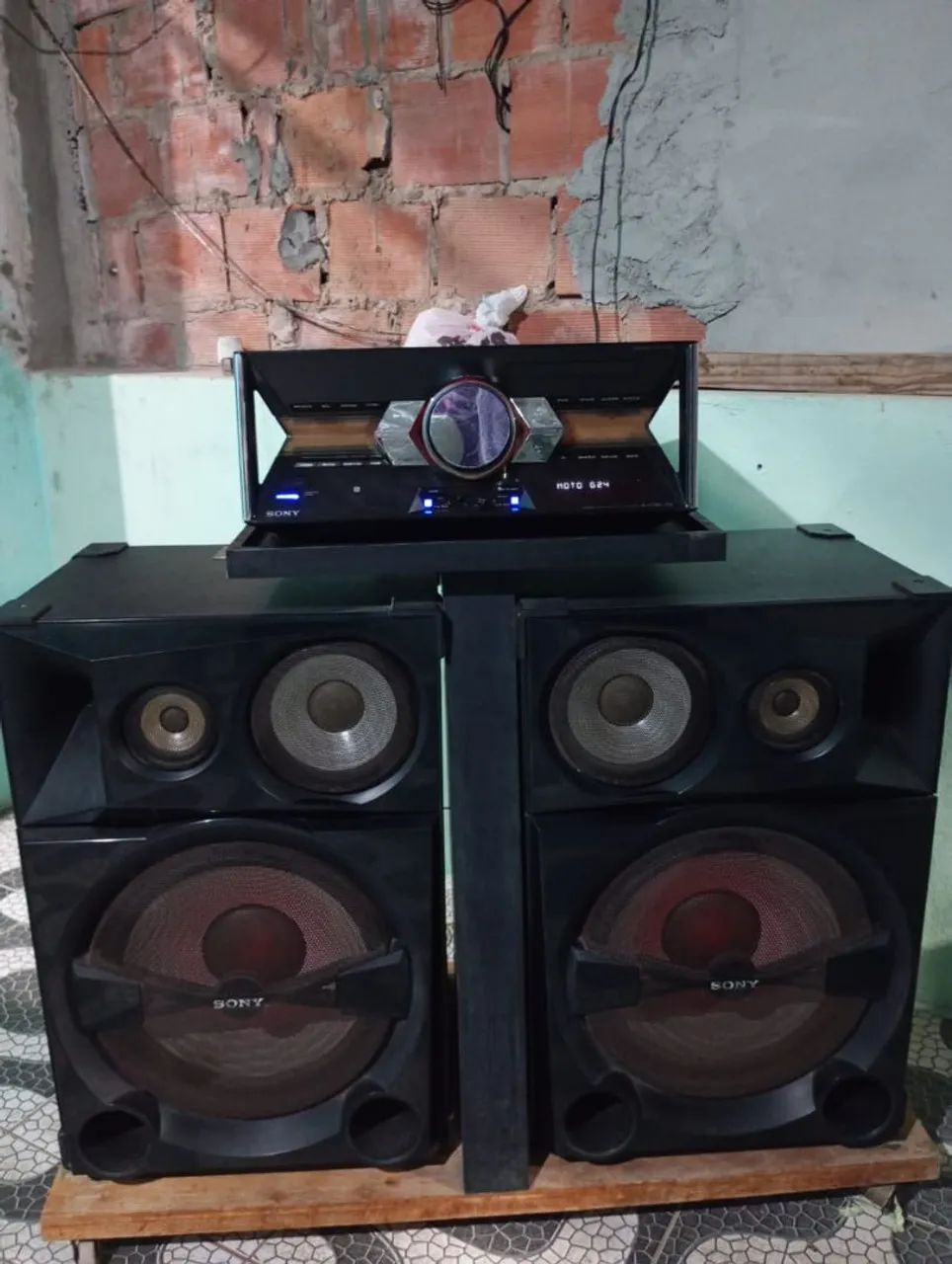 Vendo mini sistem Sony 2400w - Aparelhos de Som - Coutos, Salvador ...