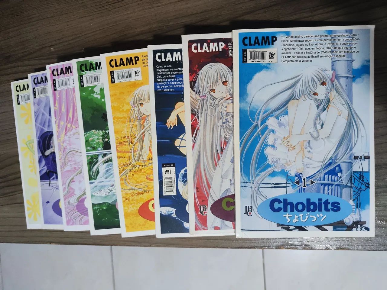 Chobits coleção completa! Tanko 1 a 8 - Livros e revistas - Costa e ...