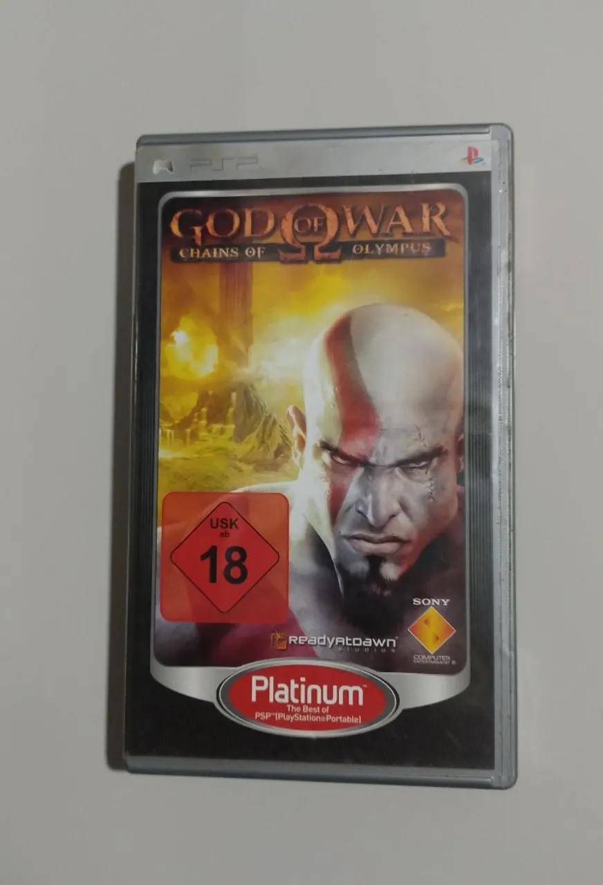 "psp com god of war" - Jogos de Vídeo Game no Brasil
