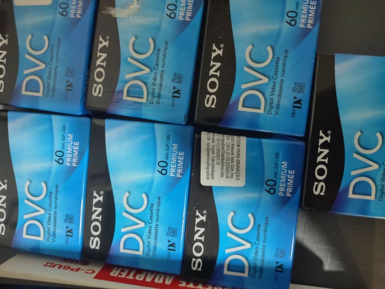 Fita Mini Dv 60 Minutos Digital Video Cassete Dvc 30,00 CADA ...