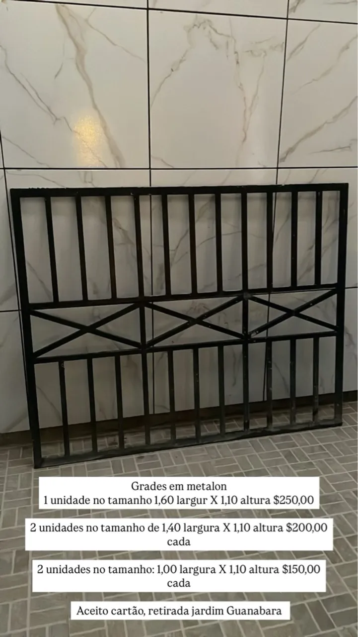 "grades em metalon" - Portas e Janelas no Brasil
