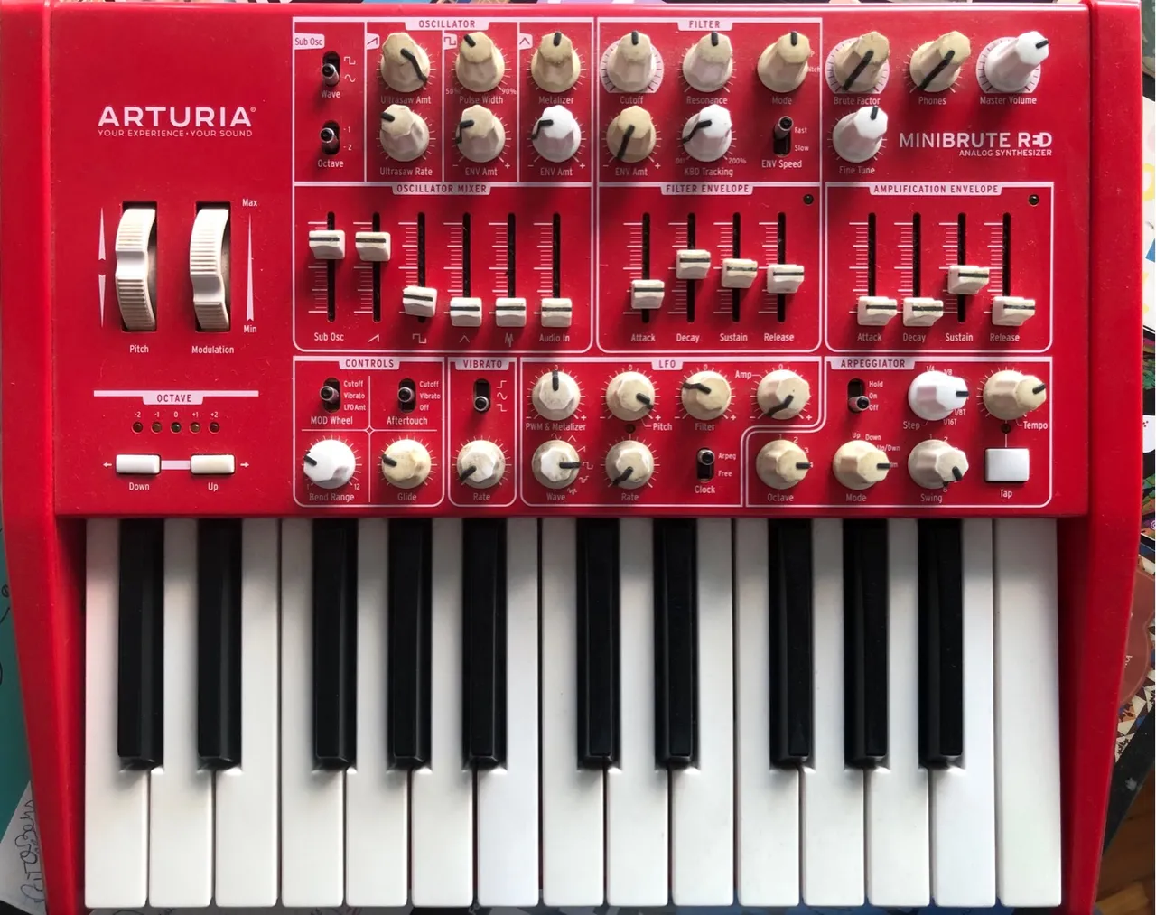 "minibrute" no Brasil