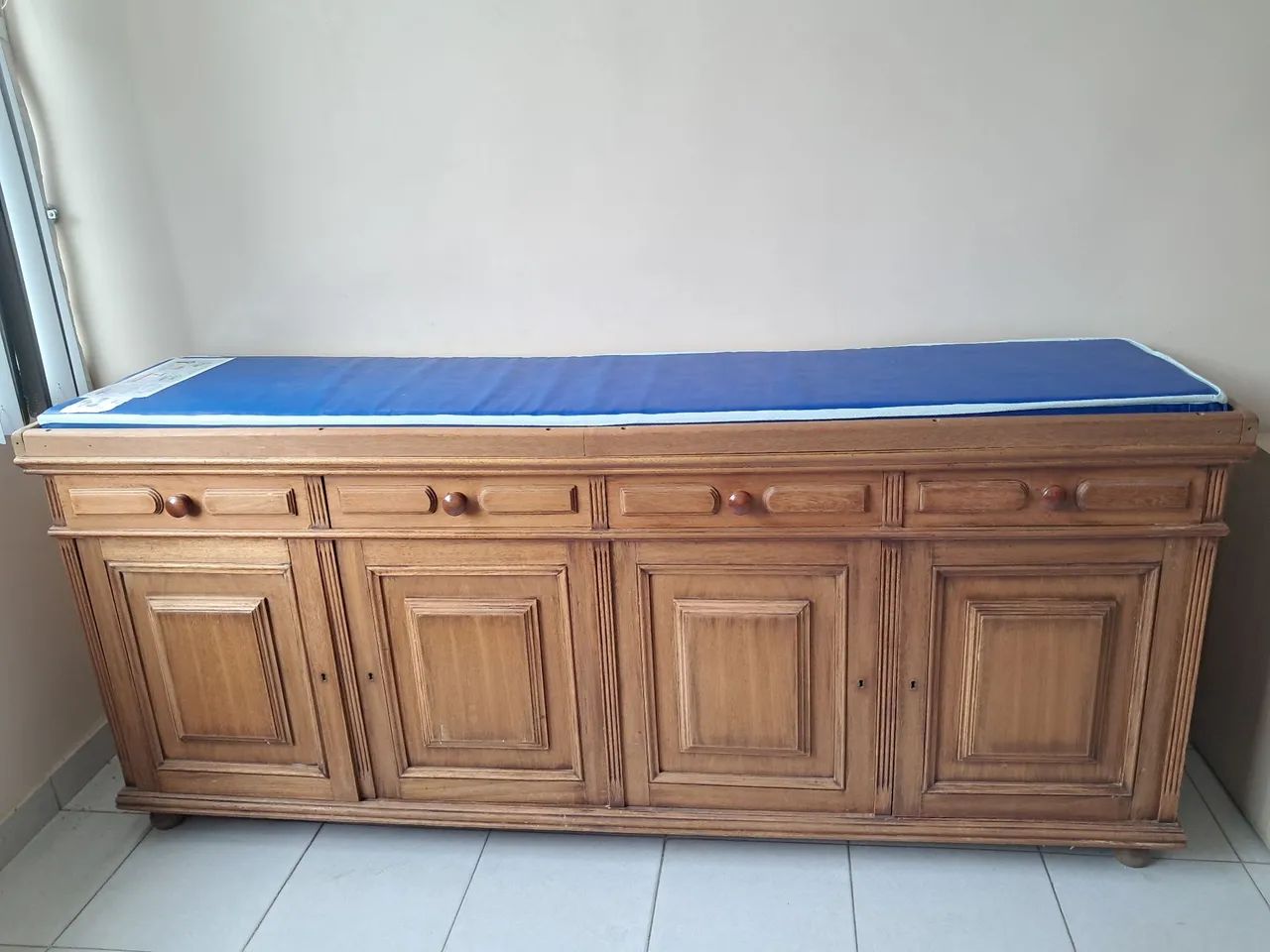 Mesa pediátrica madeira, 2,00 metros largura × 50 profundidade × 85 ...