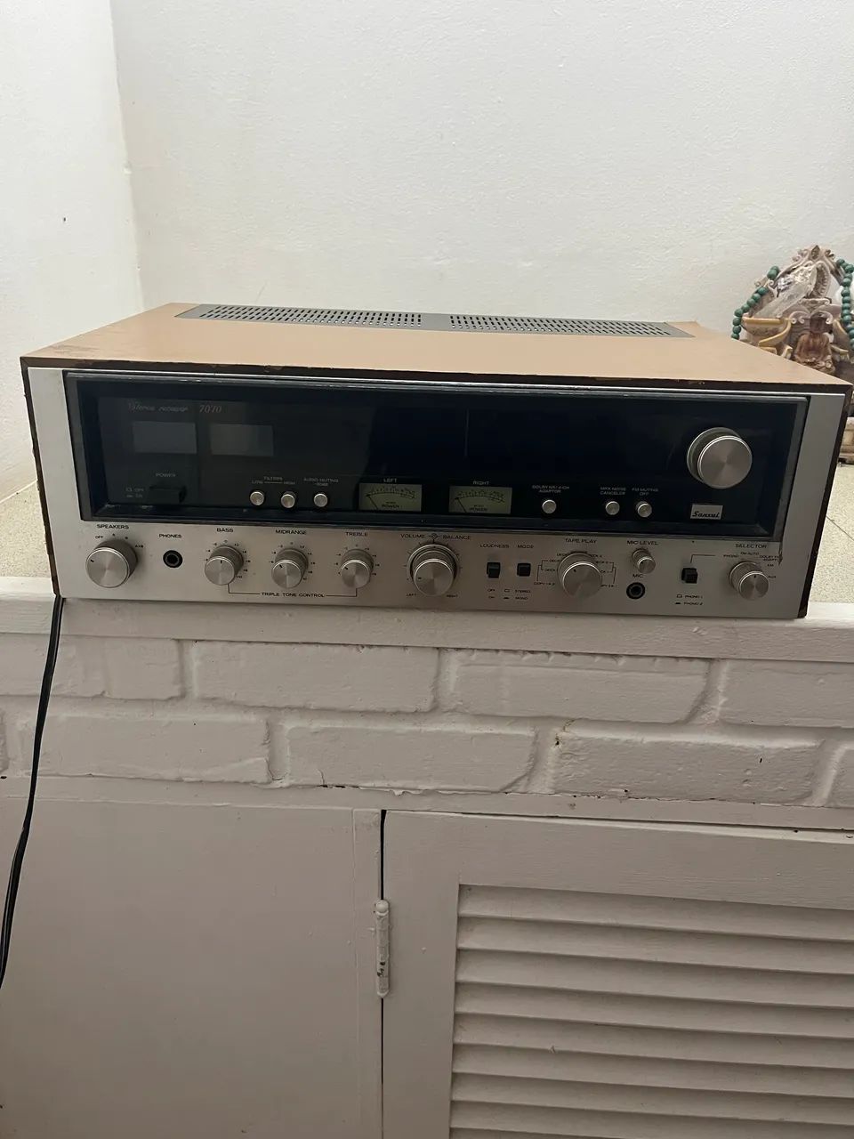 Receiver Sansui 7070 Japonês Vintage Anos 70 - Liga (para restauro ...
