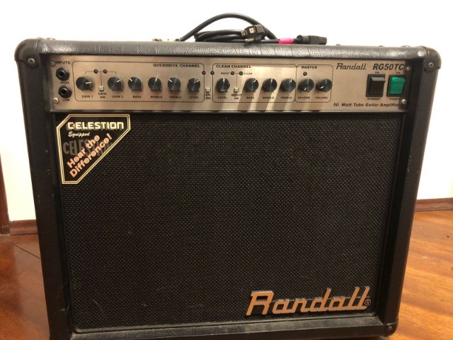 "amplificador randall valvulado" no Brasil