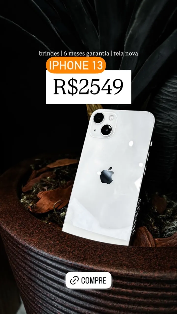 Celulares APPLE IPHONE 13 Usados, seminovos e Novos no Brasil