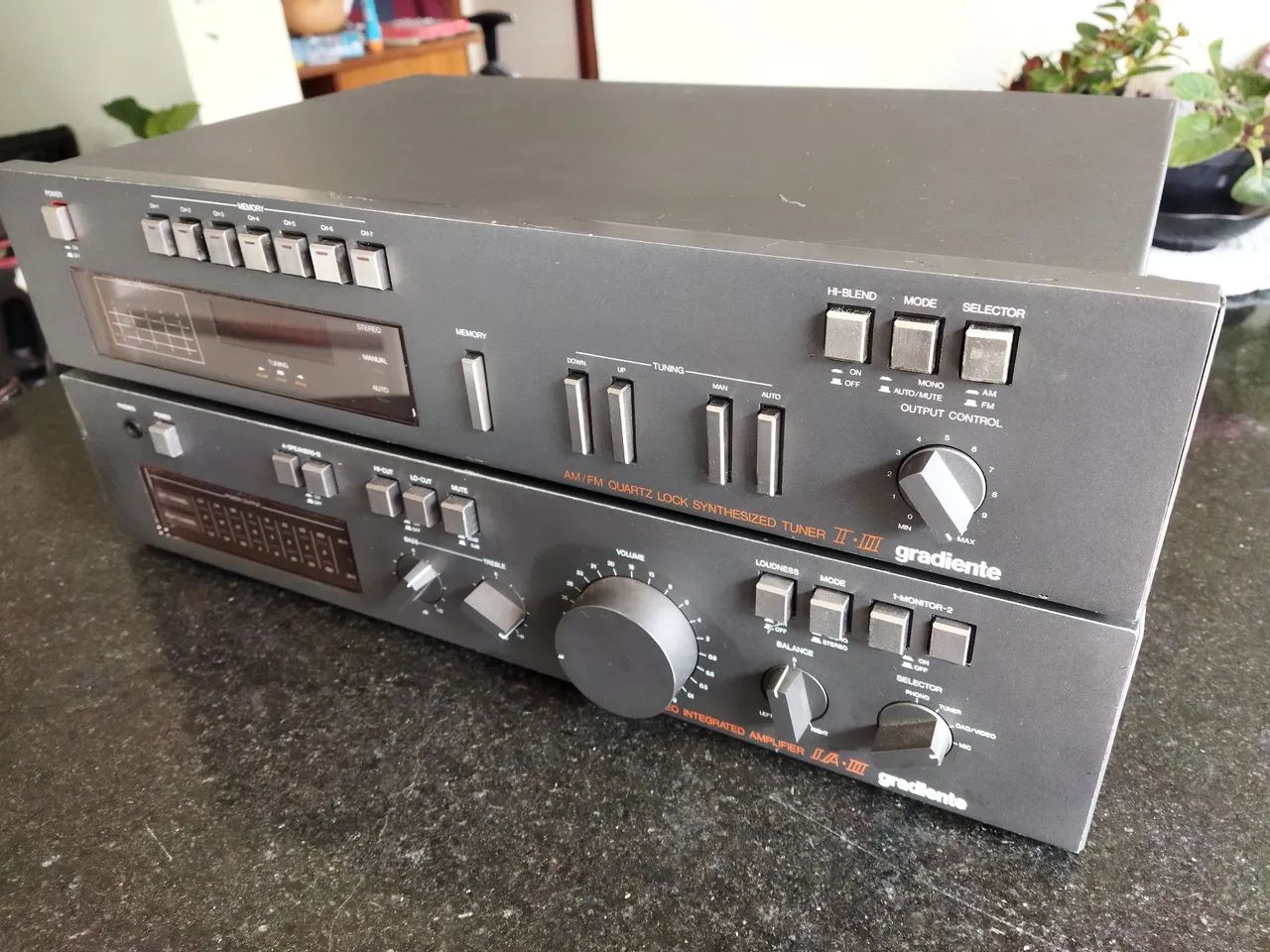 Clássicos Esotech Gradiente: Tuner T2 e Amp IA2 Revisados e Perfeitos ...