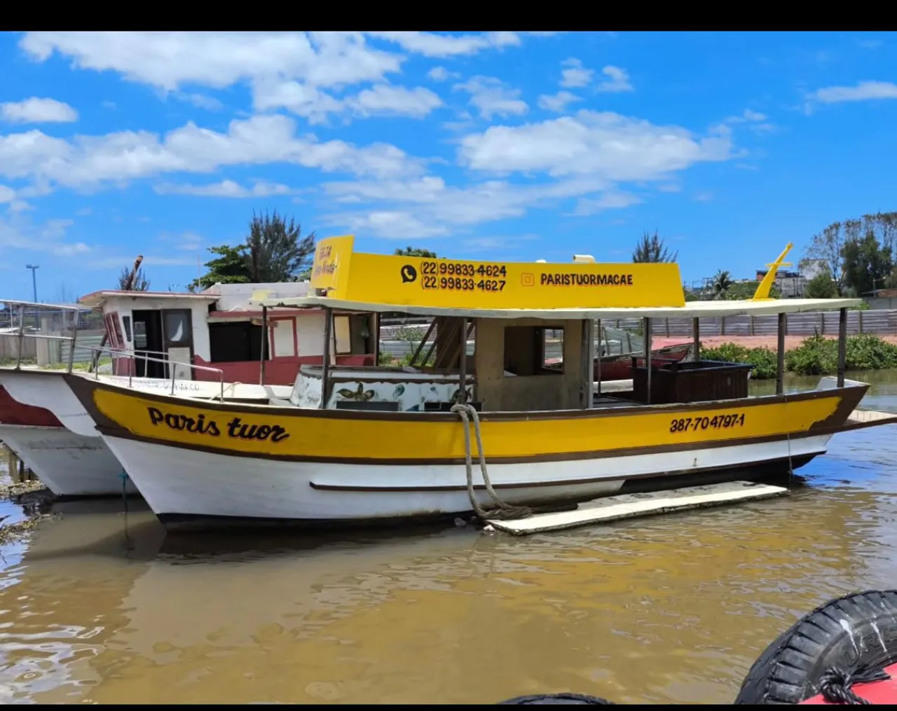 Barco no Rio de Janeiro