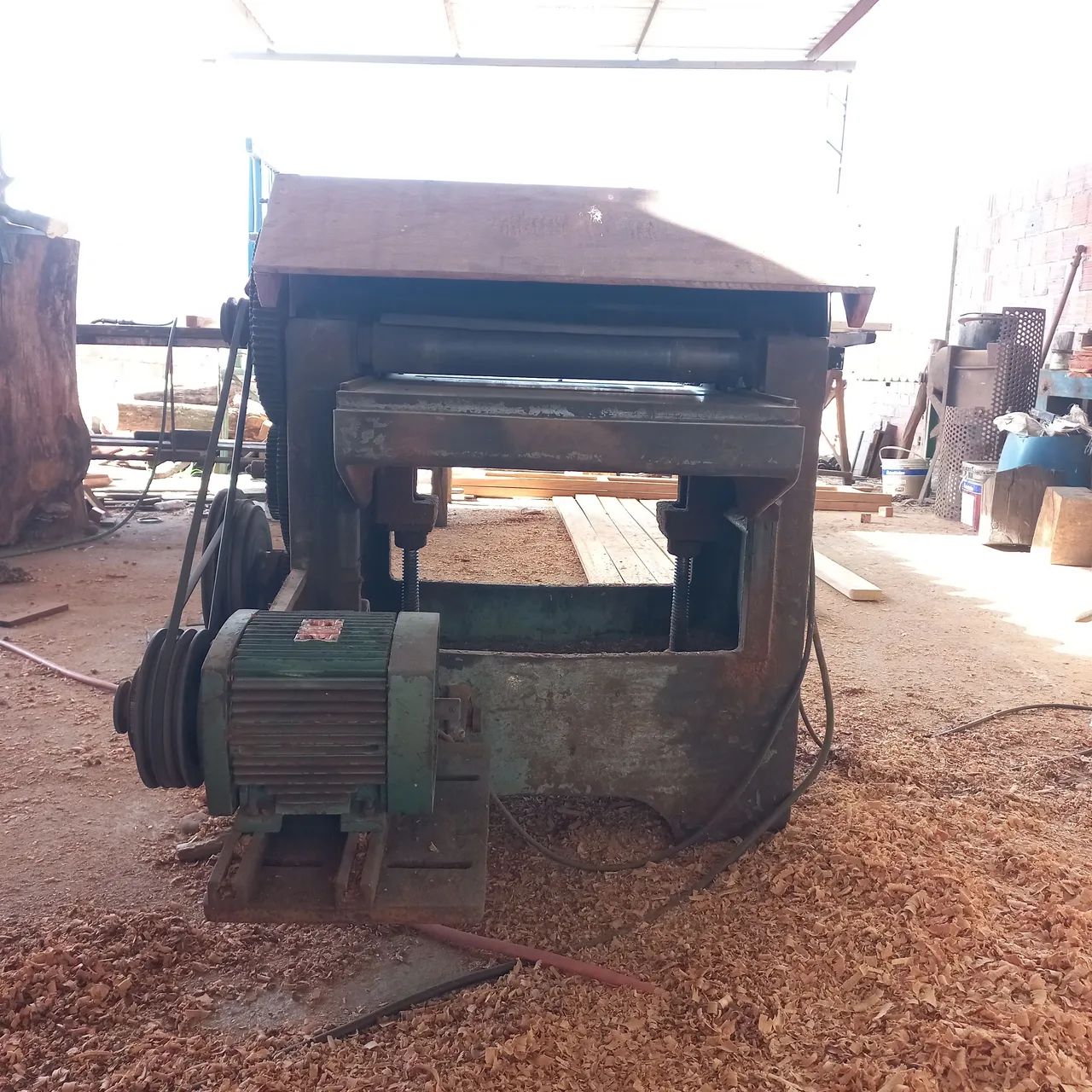 Plaina - Máquina de serraria - Máquinas para produção industrial ...