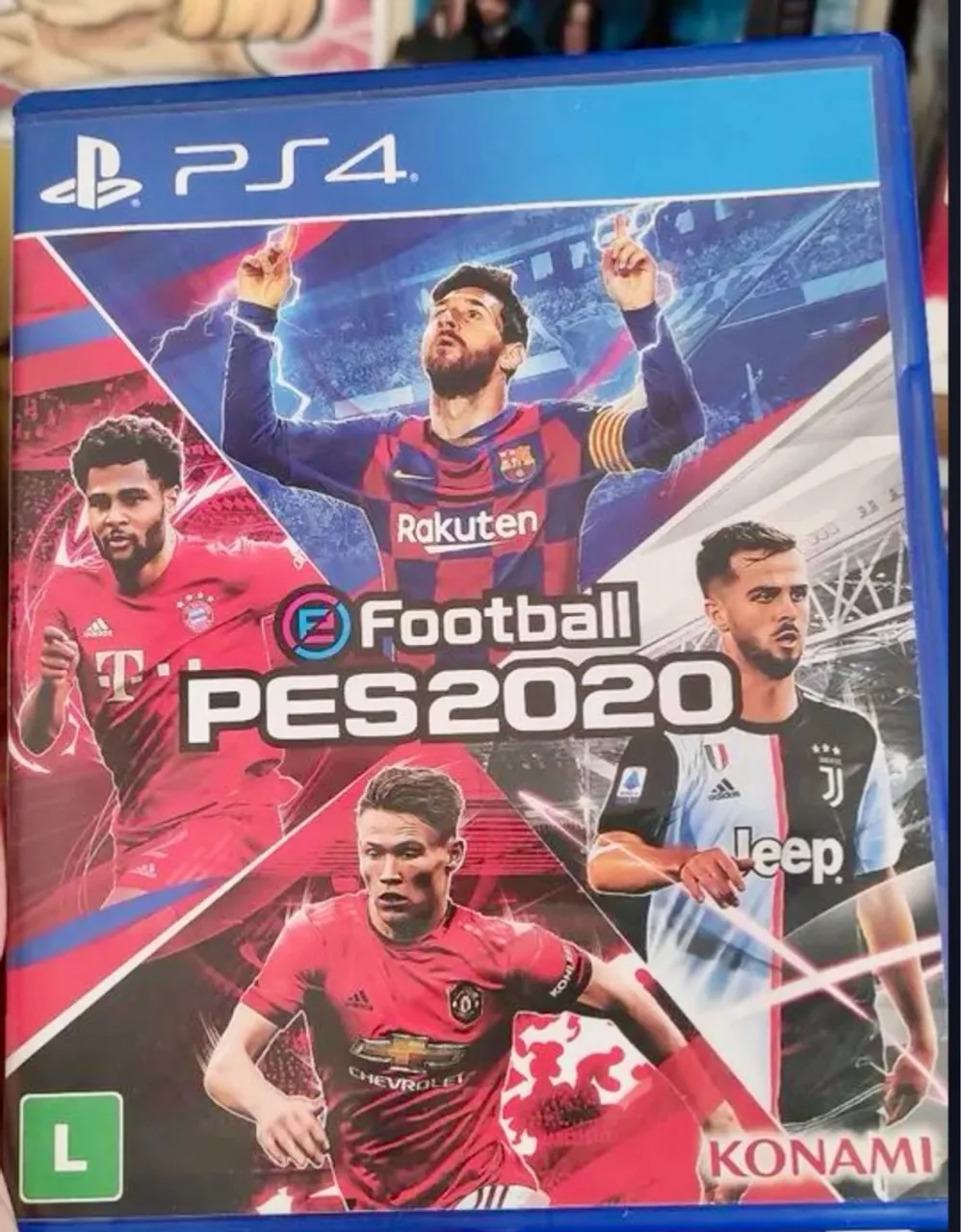"pes 2020 ps4 pro" no Brasil