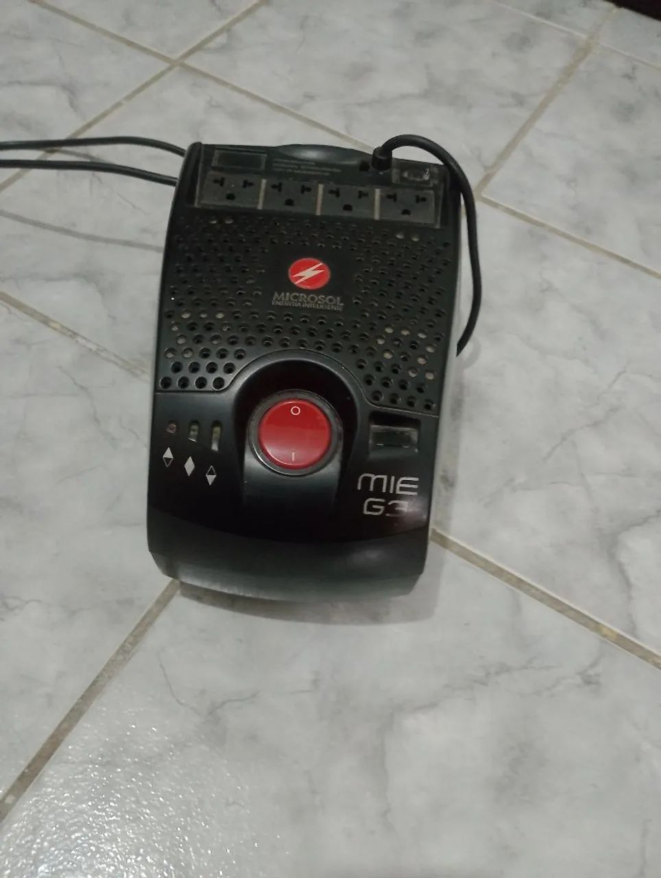 Nobreak MicroSol Mie G3 - Periféricos e Acessórios de Computador ...