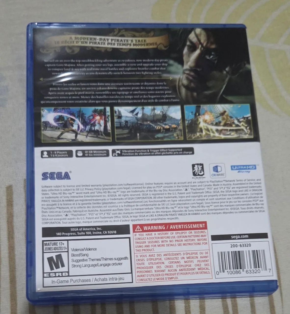 VENDO JOGO LIKE A DRAGON PIRATE YAKUZA HAWAII PS5 - Jogos de Vídeo Game ...