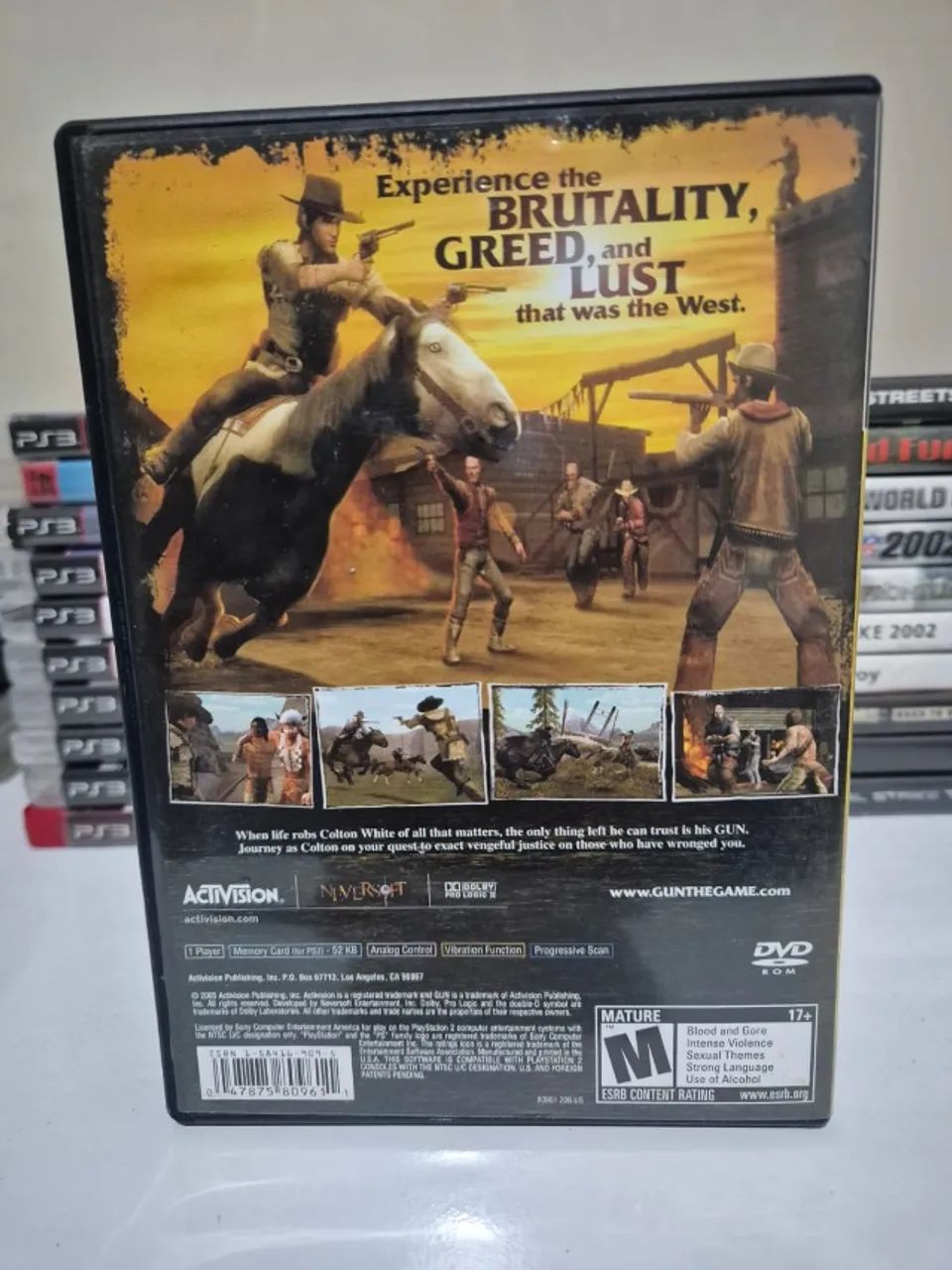 GUN PS2 ORIGINAL - Jogos de Vídeo Game - Setor dos Afonsos, Aparecida ...