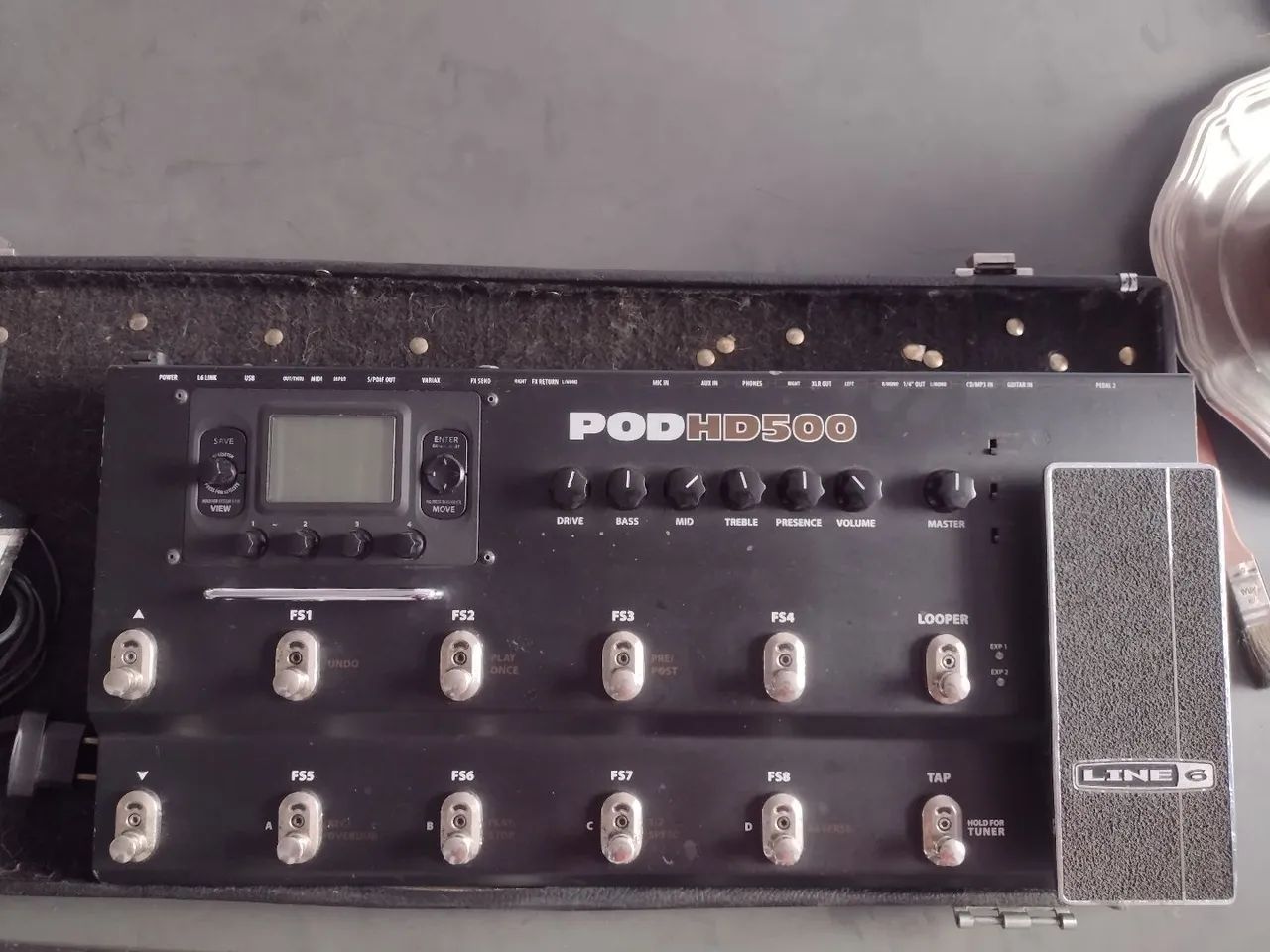 "pedaleira pod hd500" no Brasil