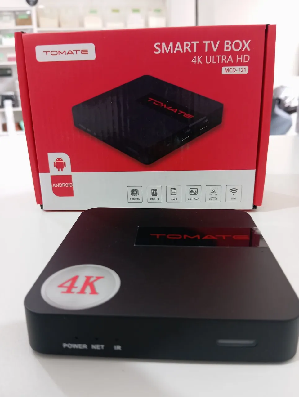 "tv box 4k" no Brasil