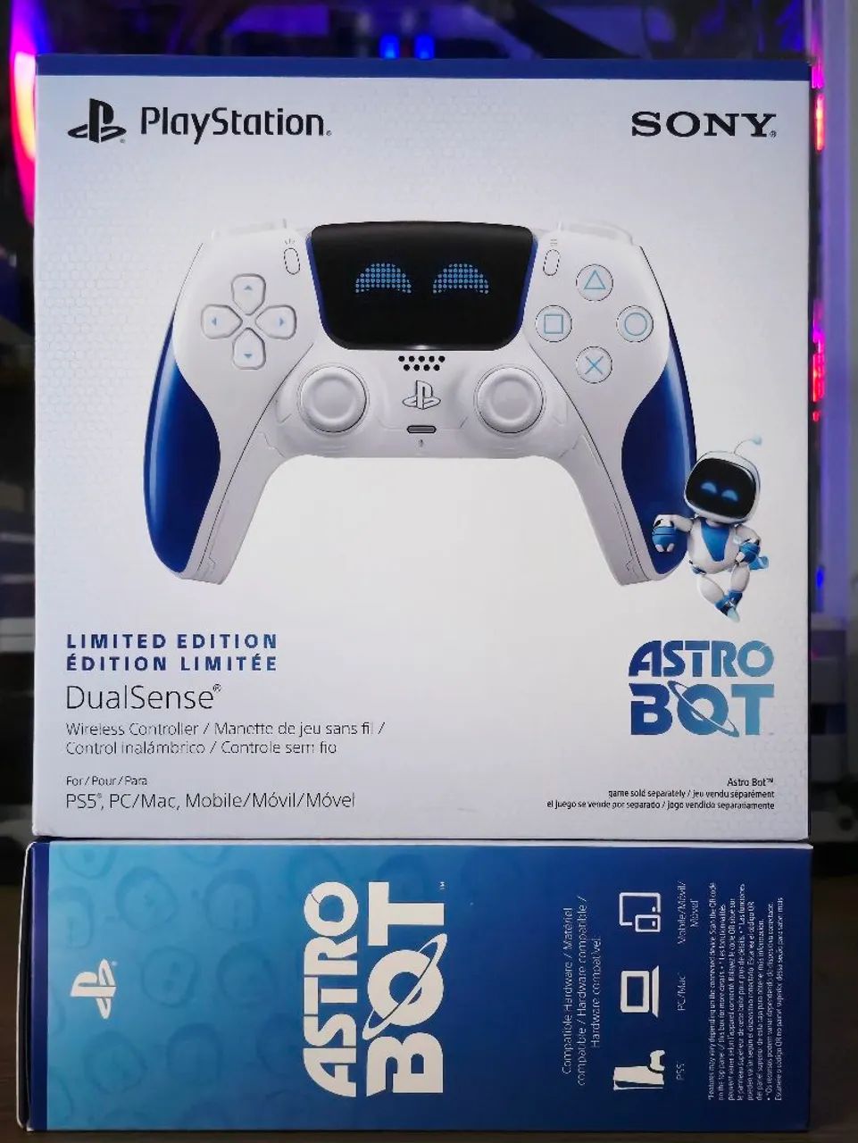 Controle DualSense PS5 Astro Bot Edição Limitada - Original Sony ...