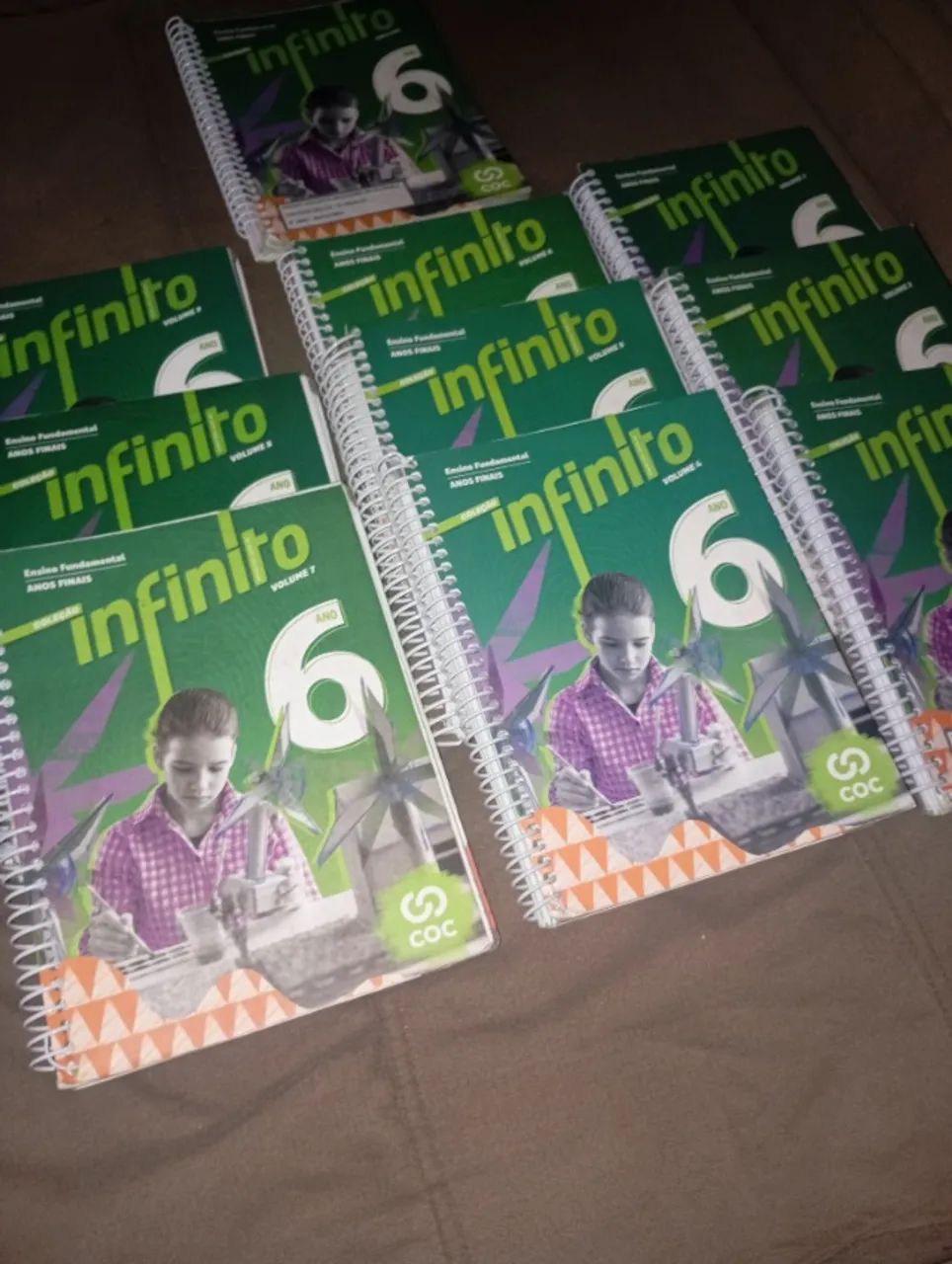 Vendo coleção completa dos livros COC infinito - 6° ano - Livros e ...
