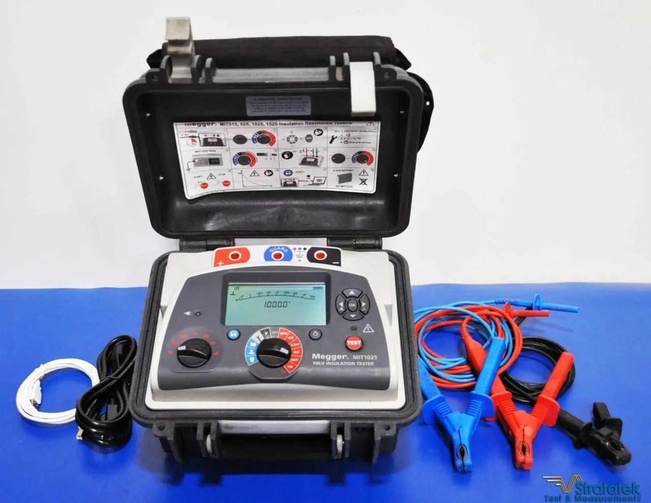 Megger MIT1025 Insulation Resistance Tester - Instalações Elétricas e ...