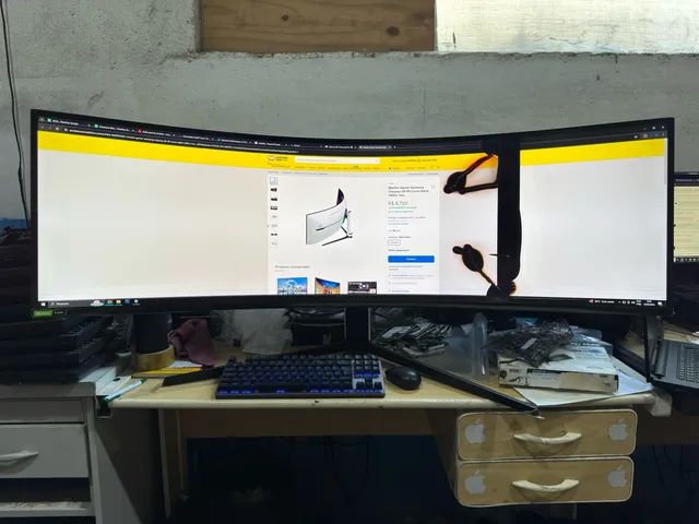 "samsung odyssey g9" no Brasil