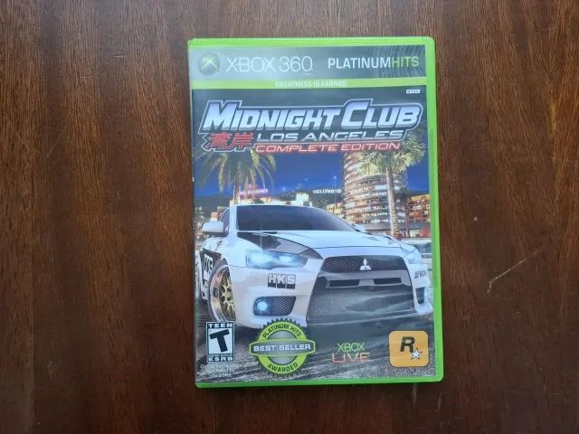 "midnight club los angeles xbox 360" no Brasil