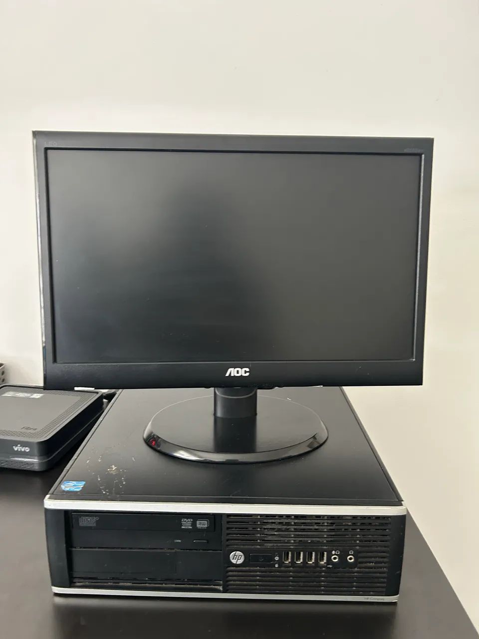 HP Compaq Elite com Monitor LED 19" - i7 | 8GB RAM | SSD 512GB ...